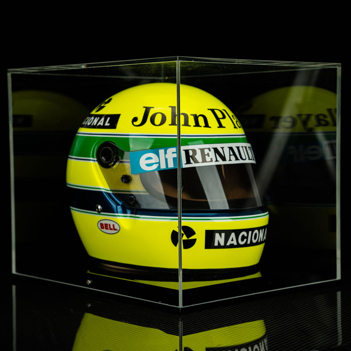 Ayrton Senna 1985 Official Bell Replica Helmet – F1 Authentics