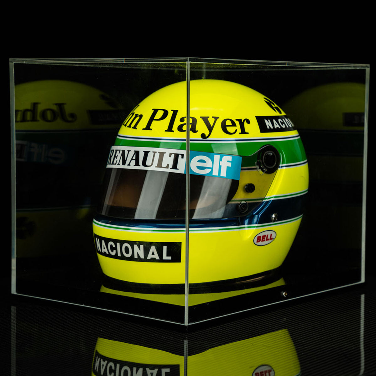Ayrton Senna 1985 Official Bell Replica Helmet – F1 Authentics