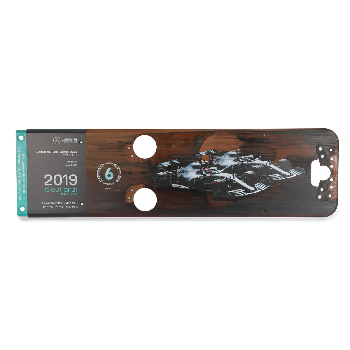 Mercedes AMG 2019 Skid Plank Wall Art | Official F1 Collectible – F1 ...