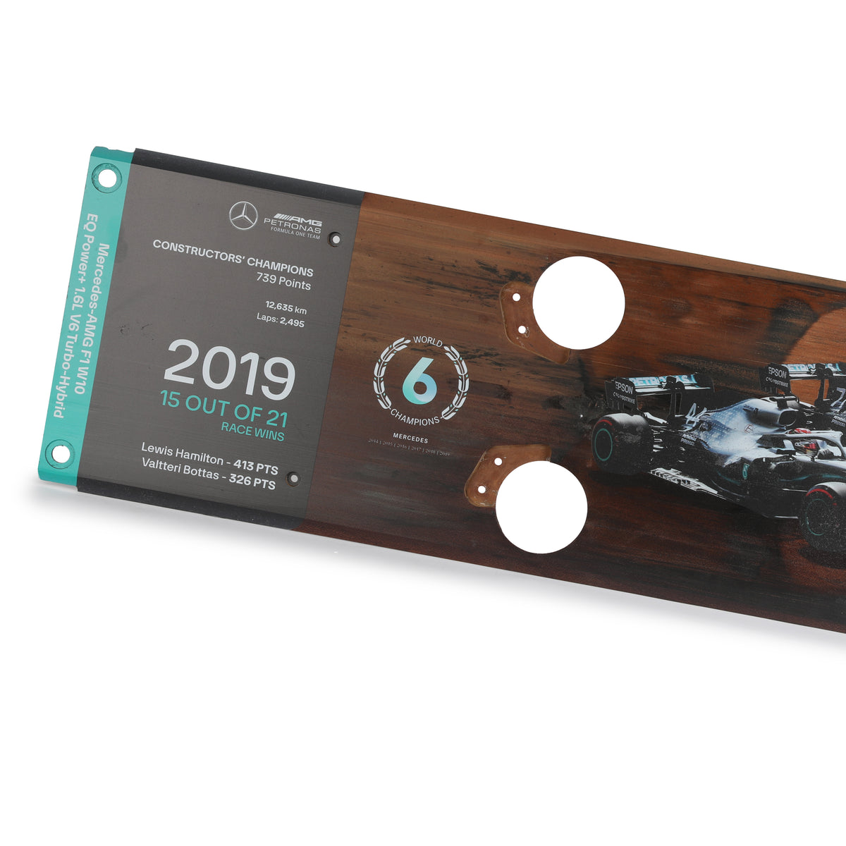 Mercedes AMG 2019 Skid Plank Wall Art | Official F1 Collectible – F1 ...