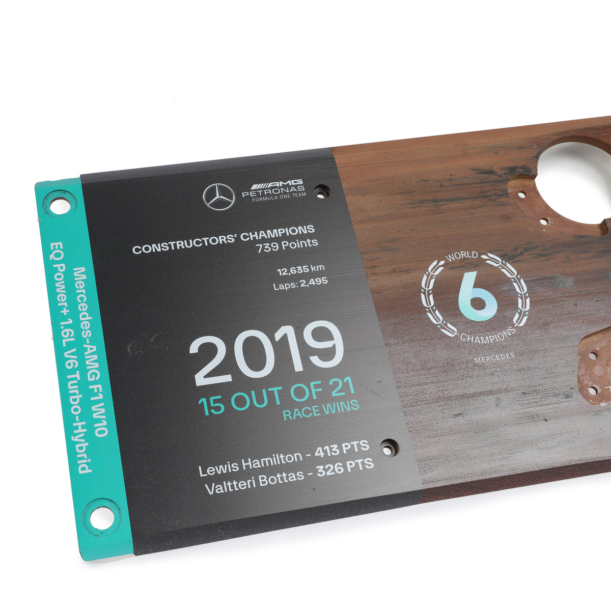 Mercedes AMG 2019 Skid Plank Wall Art | Official F1 Collectible – F1 ...