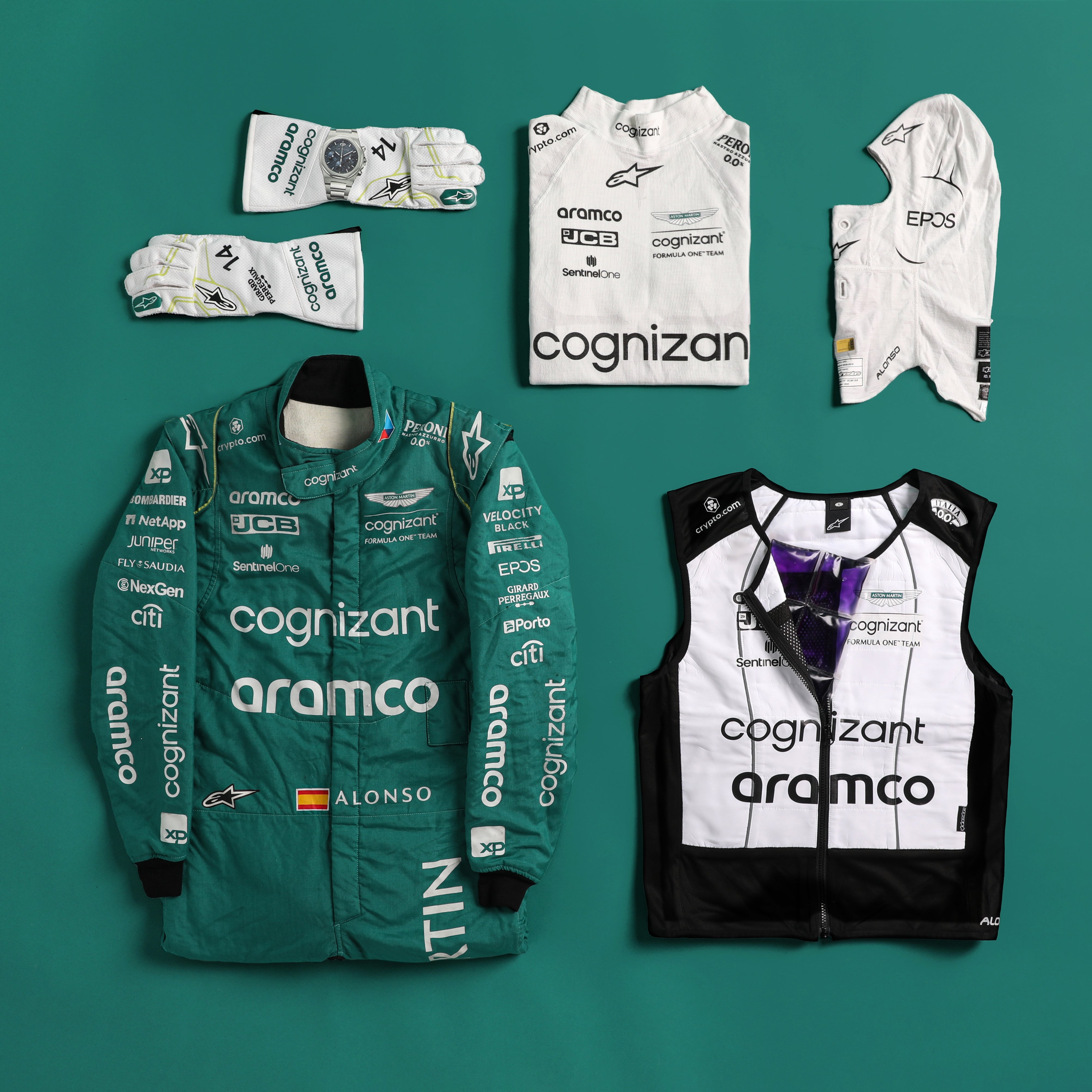 Fernando Alonso F1® Memorabilia | Replica & Race Used Merch | F1 Authentics