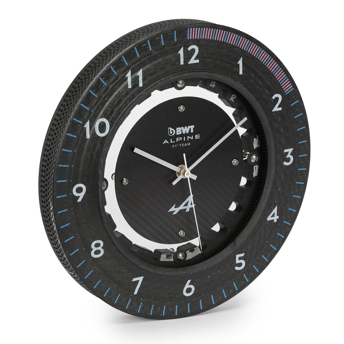 BWT Alpine F1 Team Brake Disc Clock – F1 Authentics