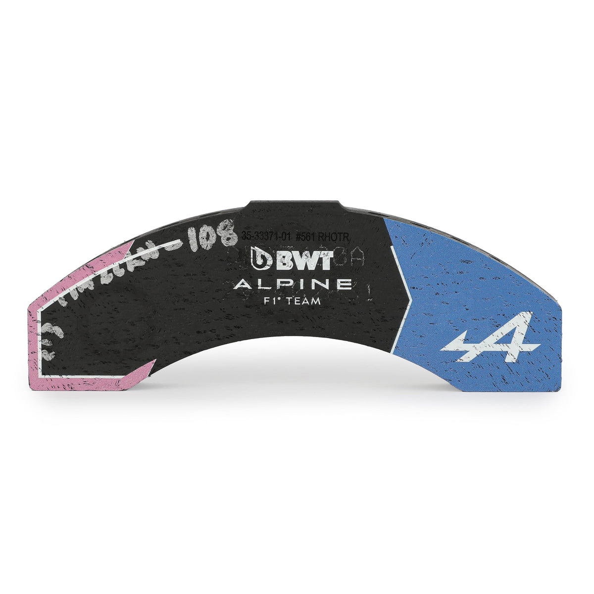 BWT Alpine F1 Team Branded Brake Pads – F1 Authentics