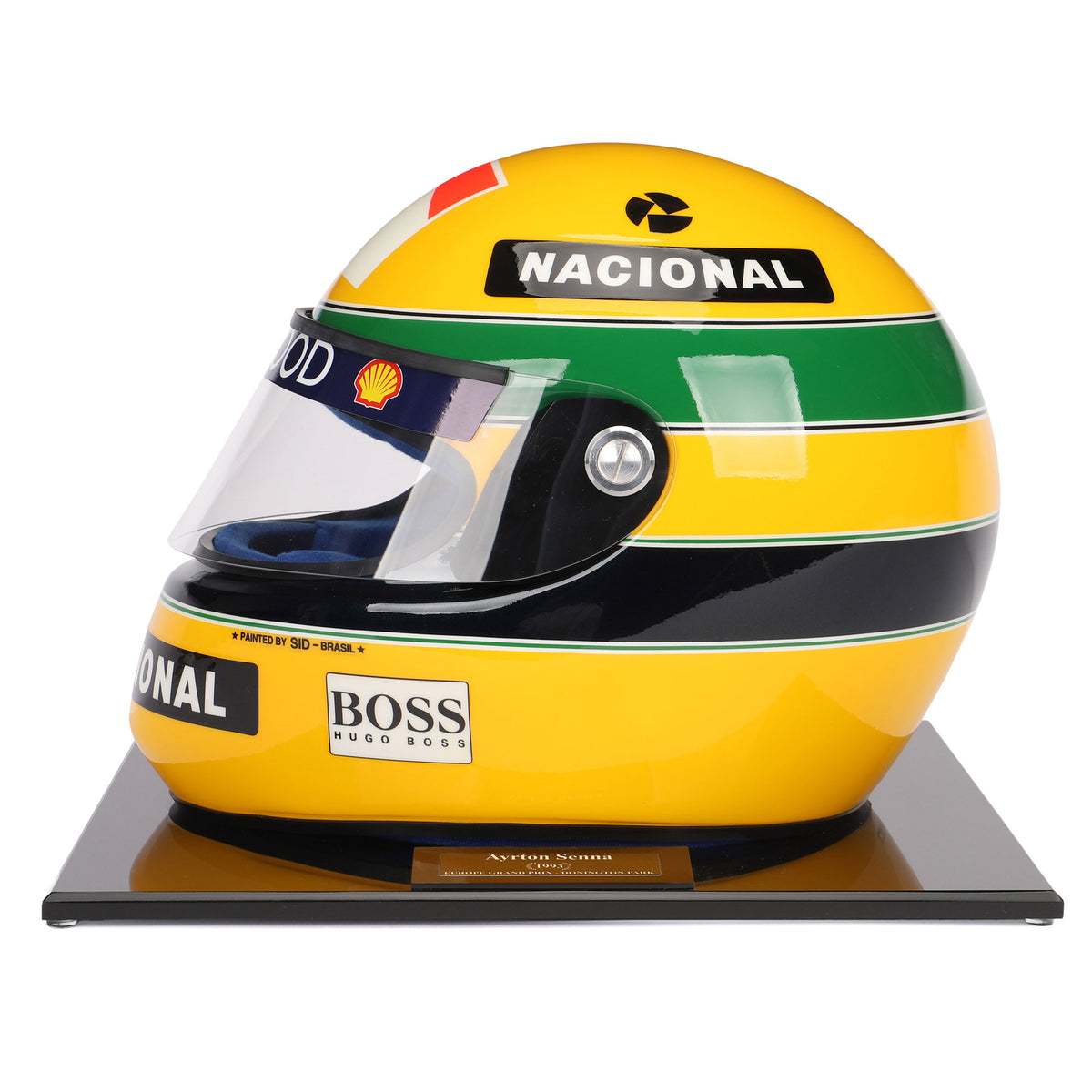 Ayrton Senna 1993 European GP Official Replica Helmet – F1 Authentics