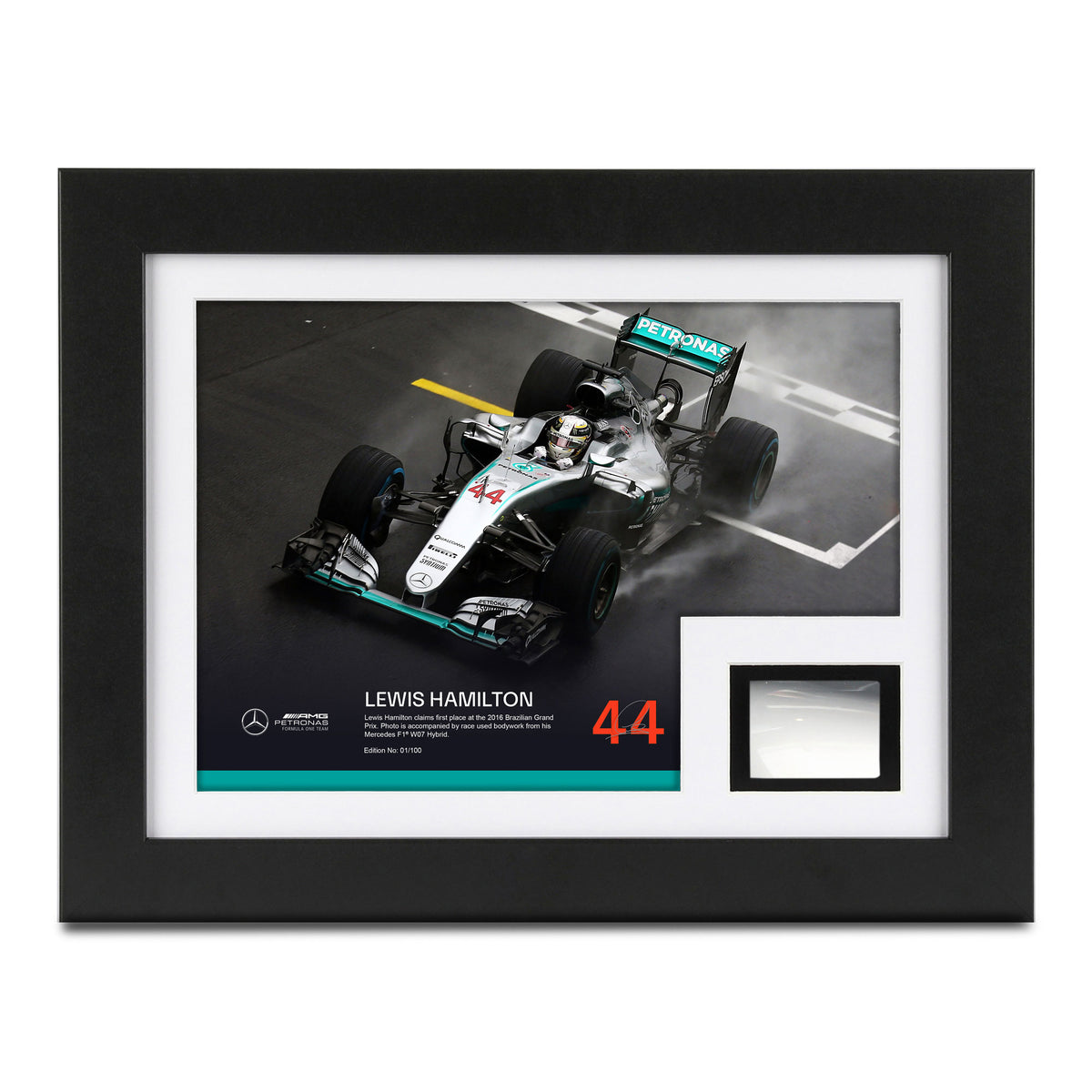 Lewis Hamilton 2016 Mercedes-AMG Bodywork & Photo - Brazilian GP – F1 ...