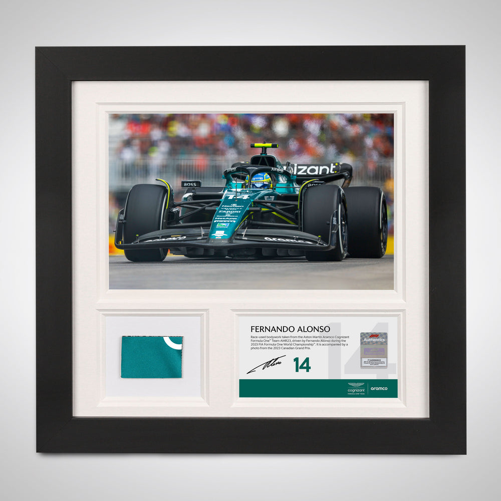 Fernando Alonso F1® Memorabilia | Replica & Race Used Merch | F1 Authentics