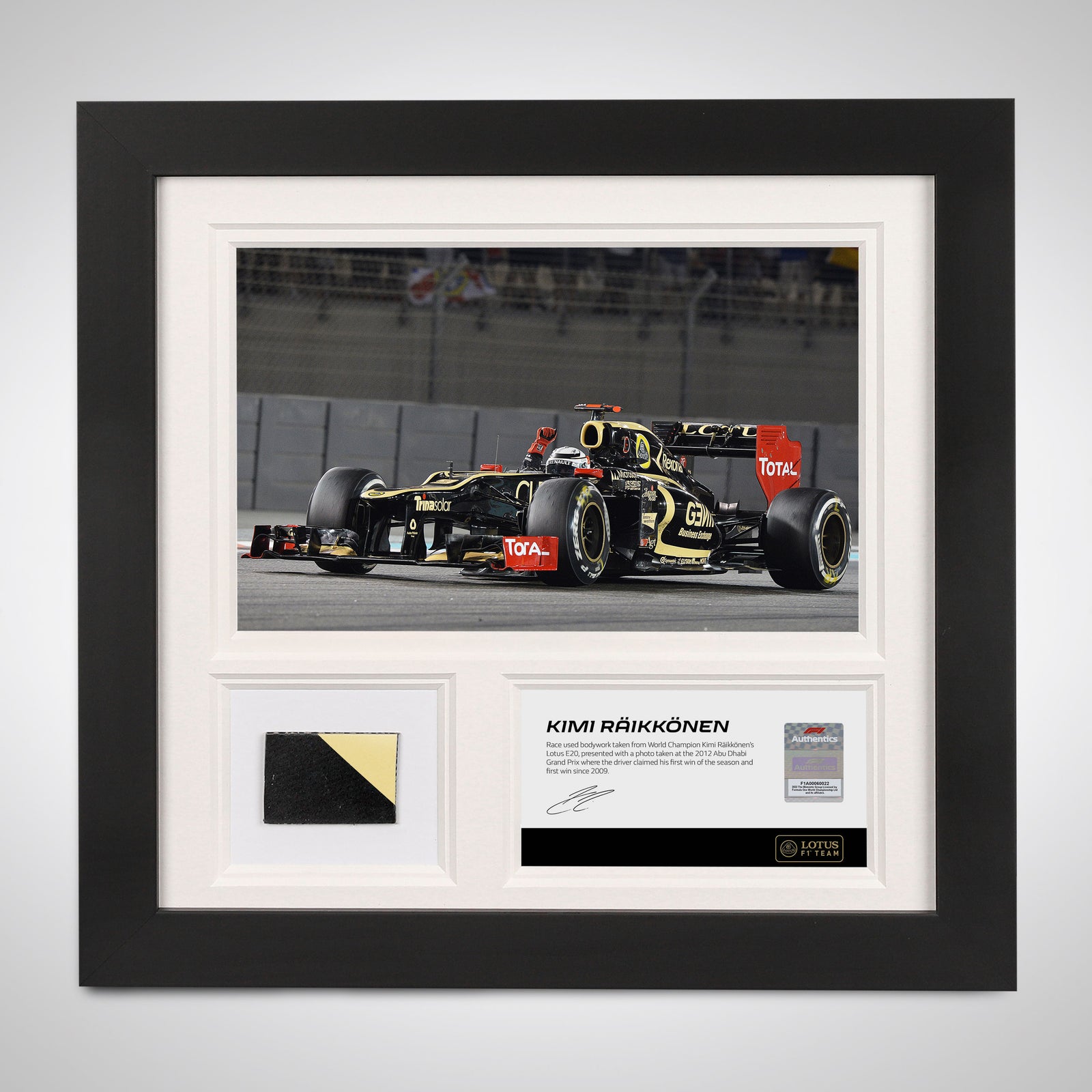 Kimi Räikkönen F1® Memorabilia | Official Replica & Race Used | F1 ...