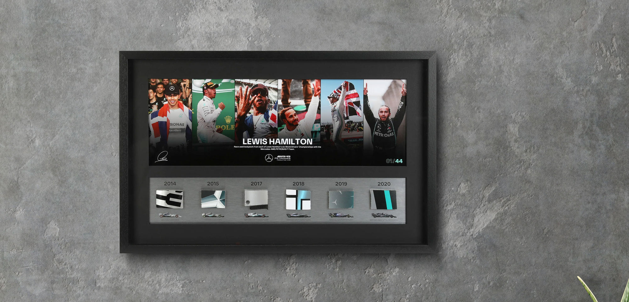 Official F1® Race Used Bodywork & Photo Frame | F1 Authentics