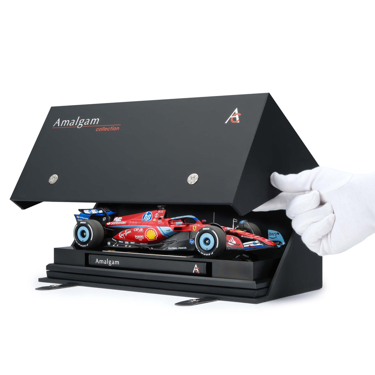 Charles Leclerc 2024 Ferrari SF-24 1:18 Scale Model Miami GP Edition ...