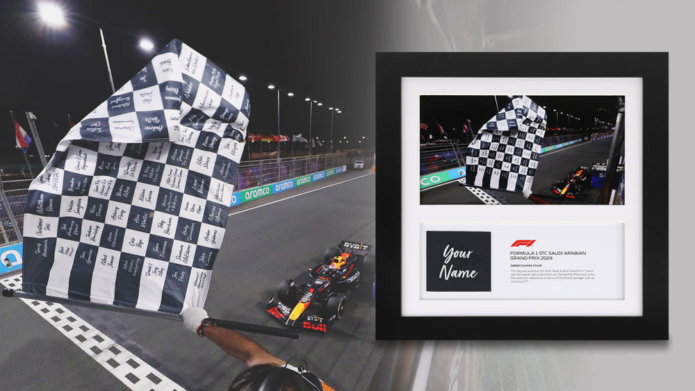Own The F1® Chequered Flag | Formula 1 Chequered Flag | F1 Authentics
