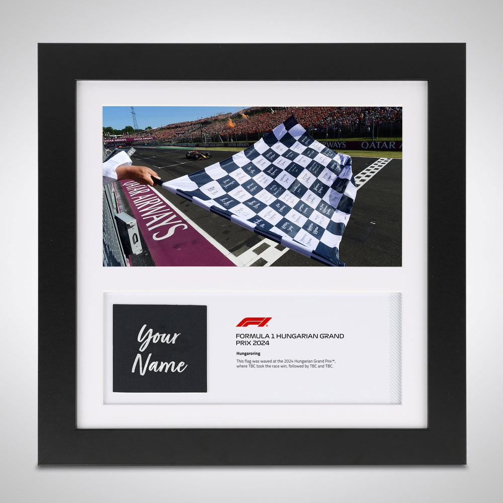 Own The F1® Chequered Flag | Formula 1 Chequered Flag | F1 Authentics