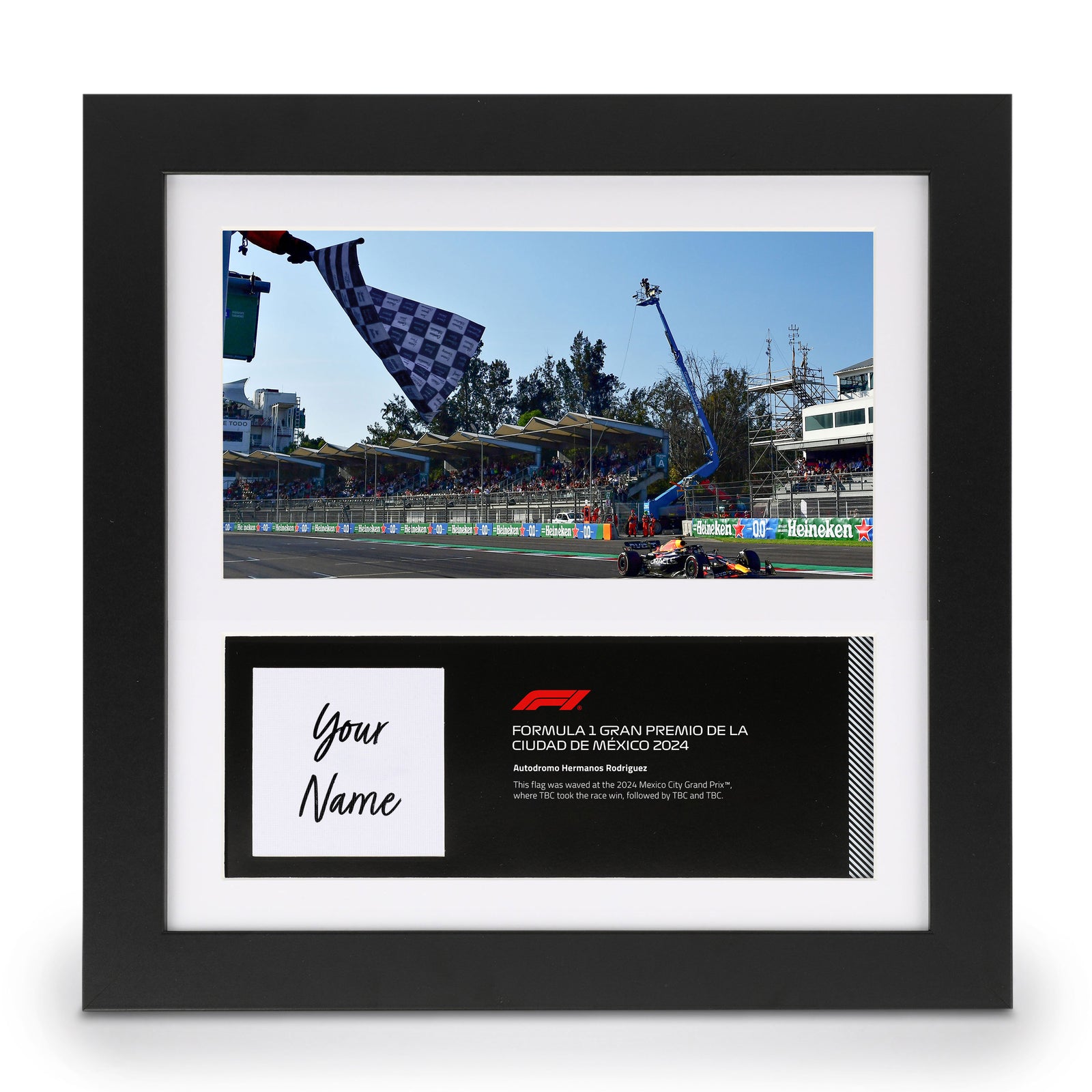 Own The F1® Chequered Flag | Formula 1 Chequered Flag | F1 Authentics