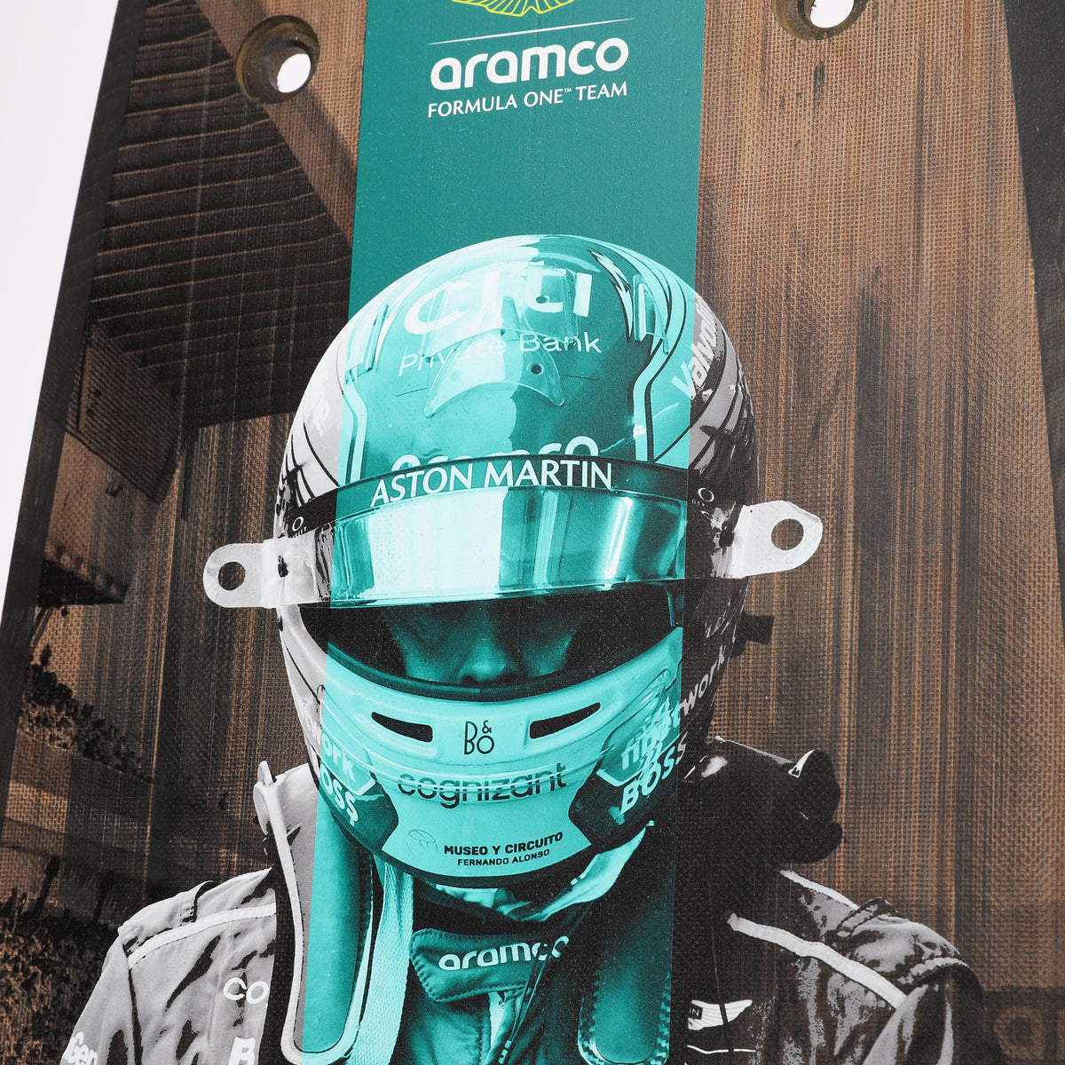 Fernando Alonso Skid Block Plank Wall Art | Official F1 Memorabilia ...