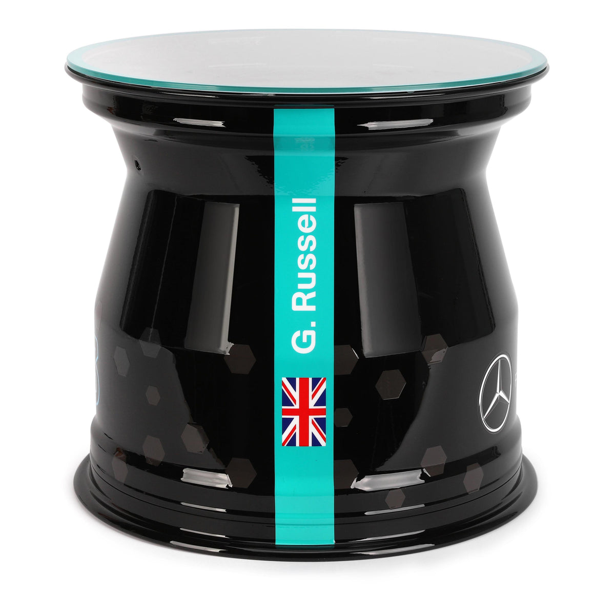 George Russell Mercedes AMG Rear Wheel Rim Table | F1 Memorabilia – F1 ...