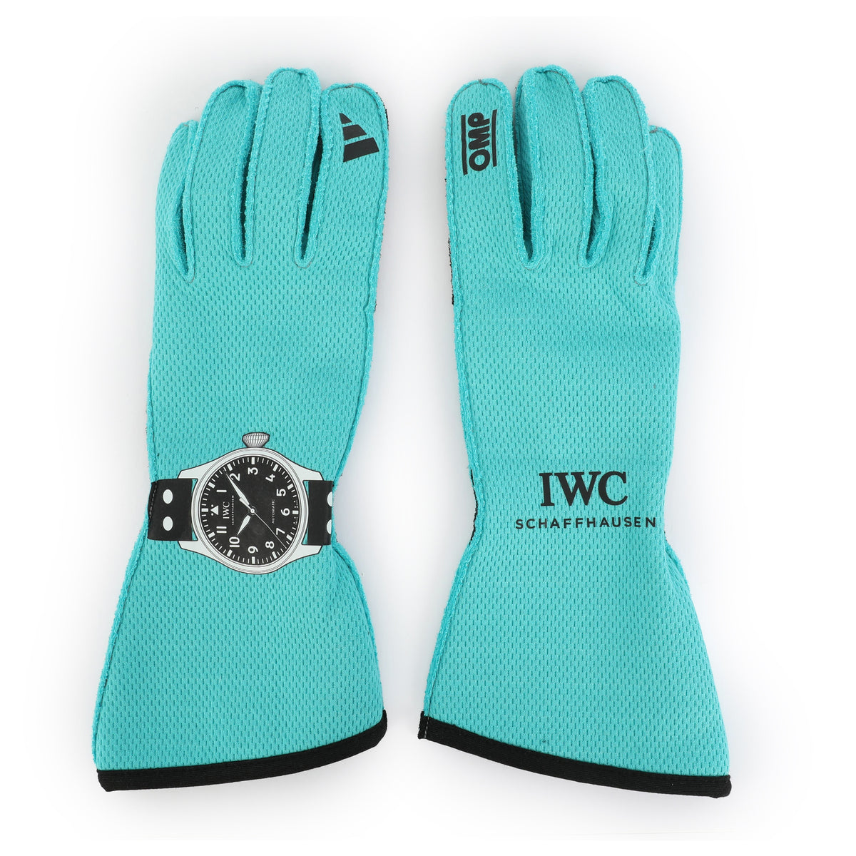 George Russell 2025 Mercedes AMG Petronas Replica Gloves – F1 Authentics