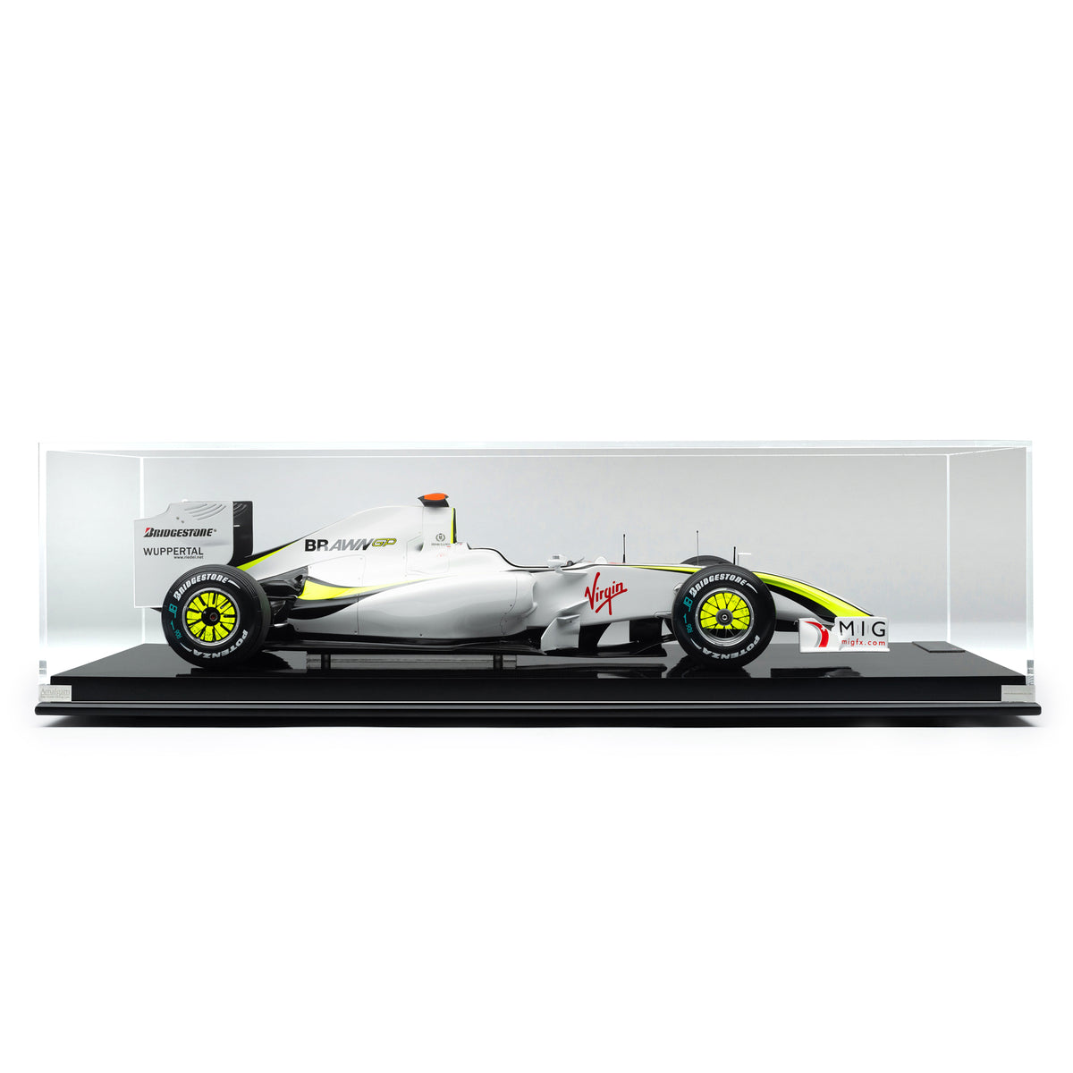 Jenson Button 2009 Brawn GP BGP 001 1:8 Scale Model – Monte Carlo – F1 ...