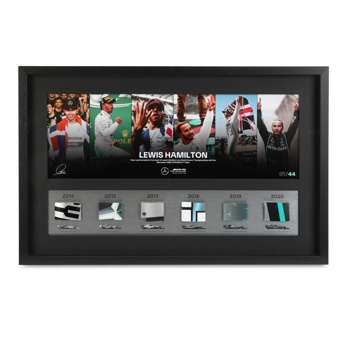 Lewis Hamilton F1® Memorabilia | Replica & Race Used Merch | F1 Authentics