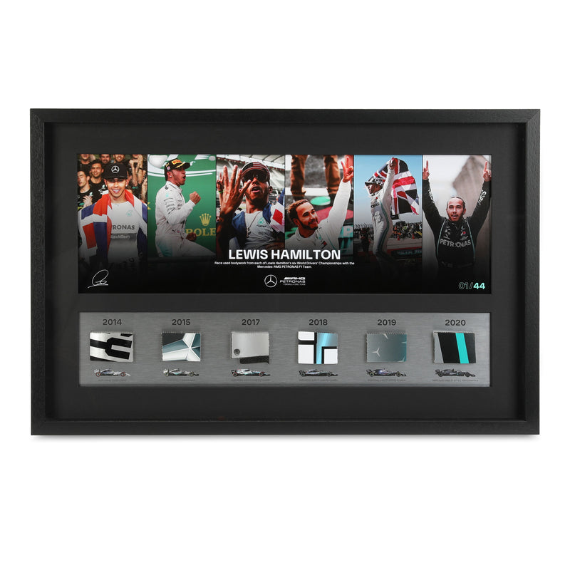 Lewis Hamilton F1® Memorabilia | Replica & Race Used Merch | F1 Authentics