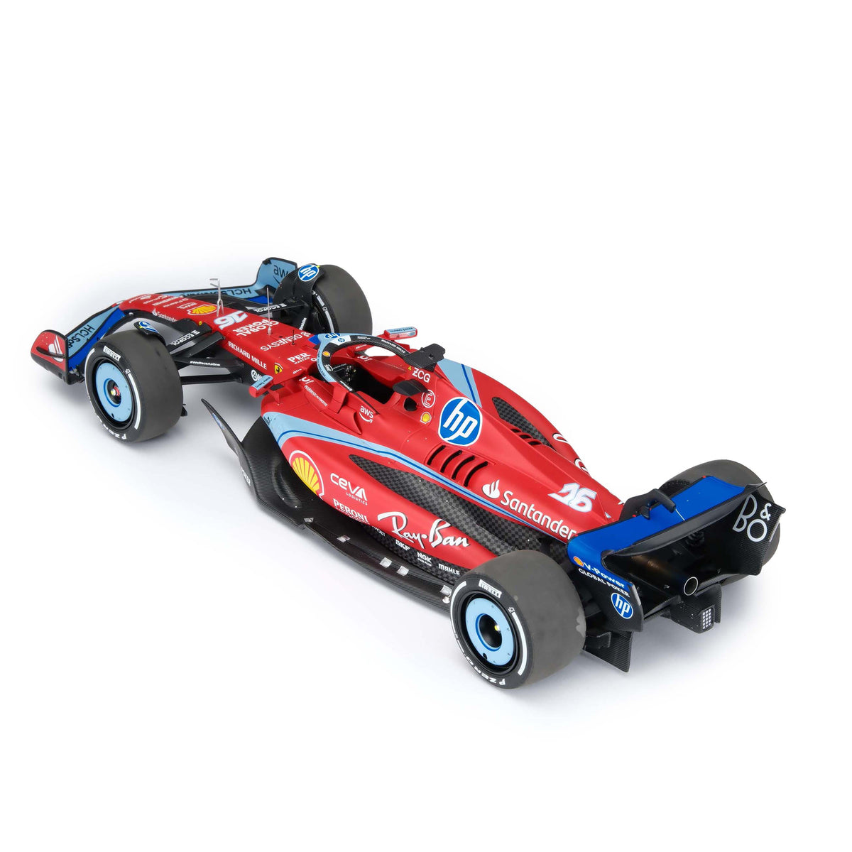 Charles Leclerc 2024 Ferrari SF-24 1:18 Scale Model Miami GP Edition ...