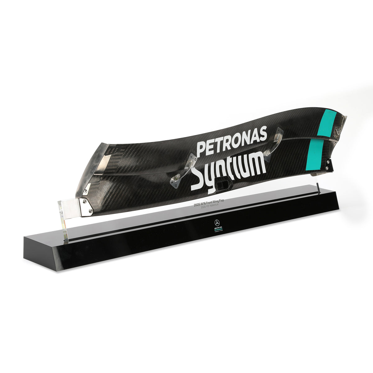 Mercedes 2025 Left Front Wing Flap on Display Stand – F1 Authentics