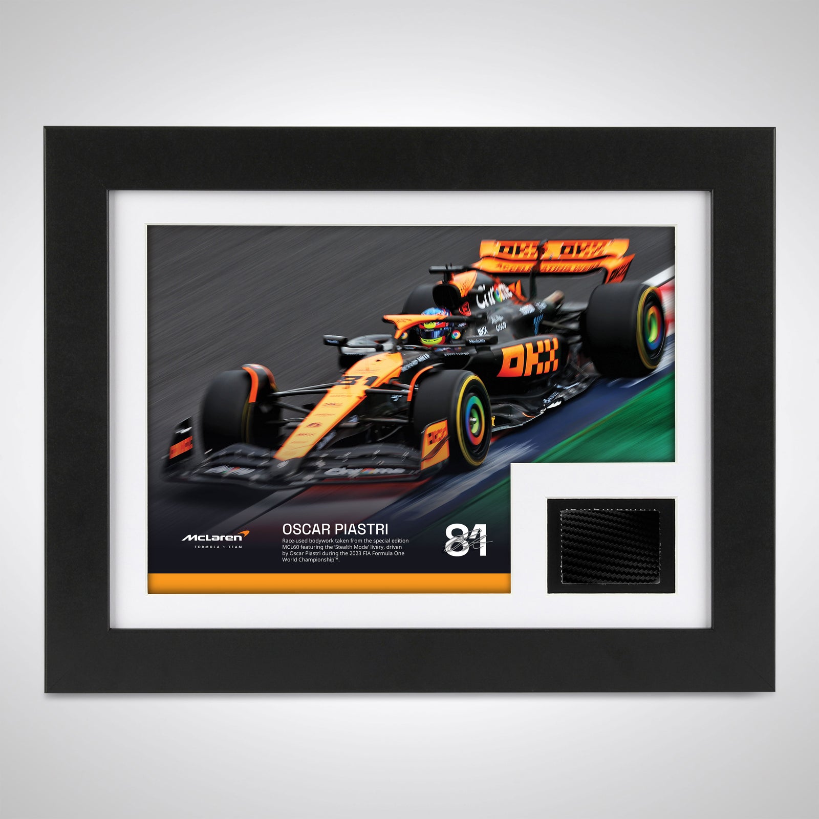 Official F1® Bodywork & Photo in Frame | F1 Authentics