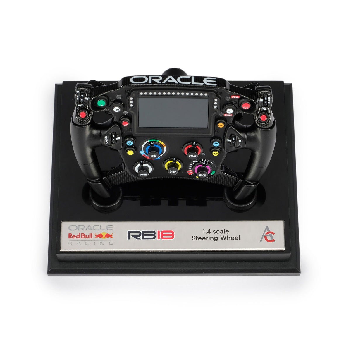 Oracle Red Bull Racing 2023 RB19 1:4 Scale Model Steering Wheel – F1 ...