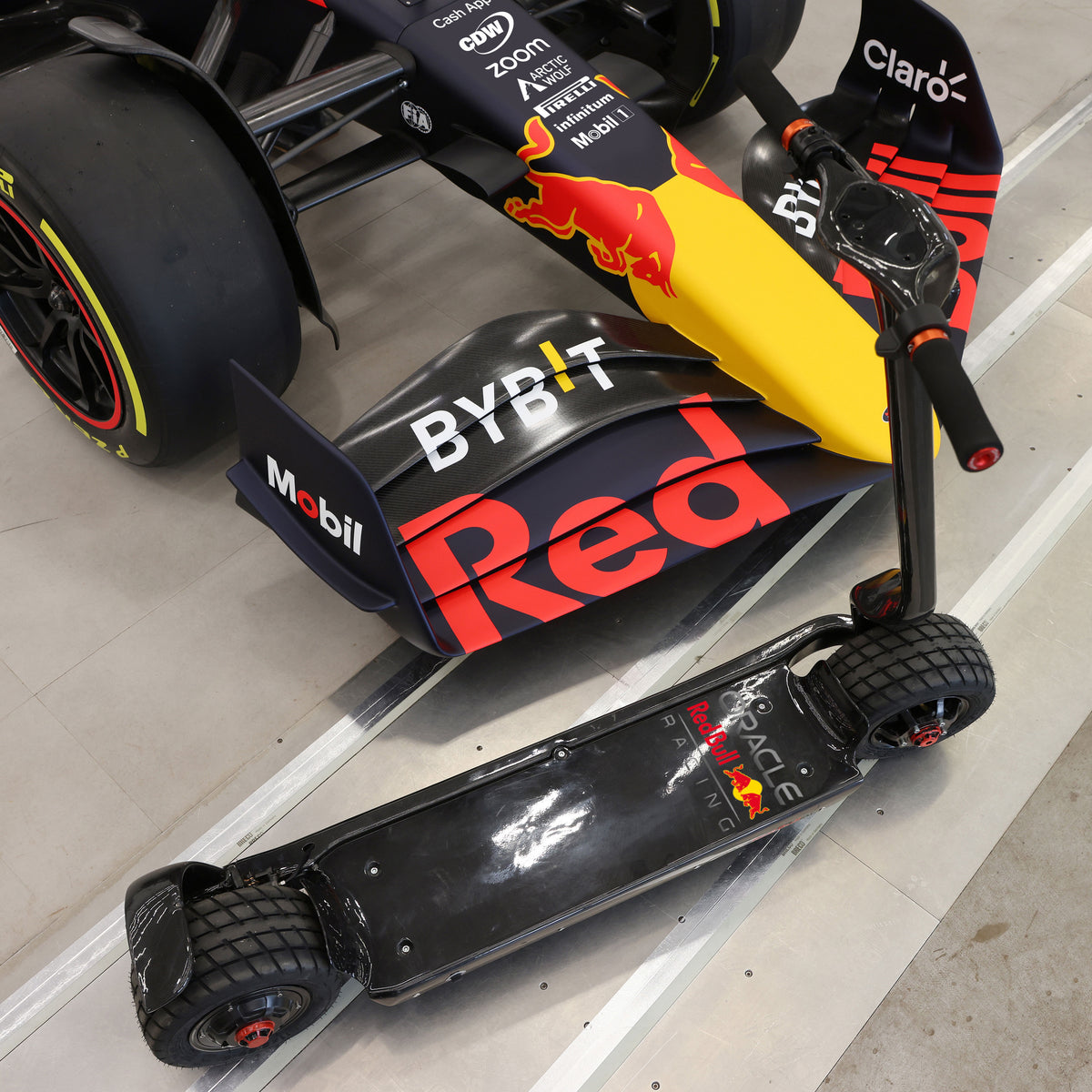 Signed RBS#01 Carbon Edition Red Bull Electric Scooter | F1 Authentics