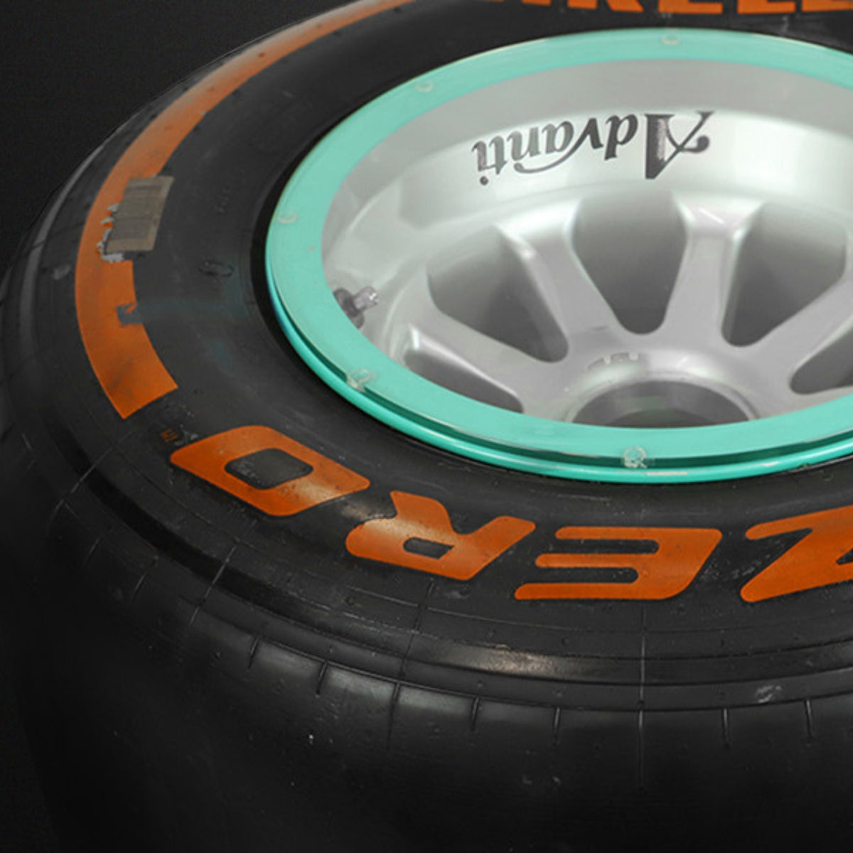 Re-Engineered F1® Wheel Rims | F1® Tables | F1 Authentics