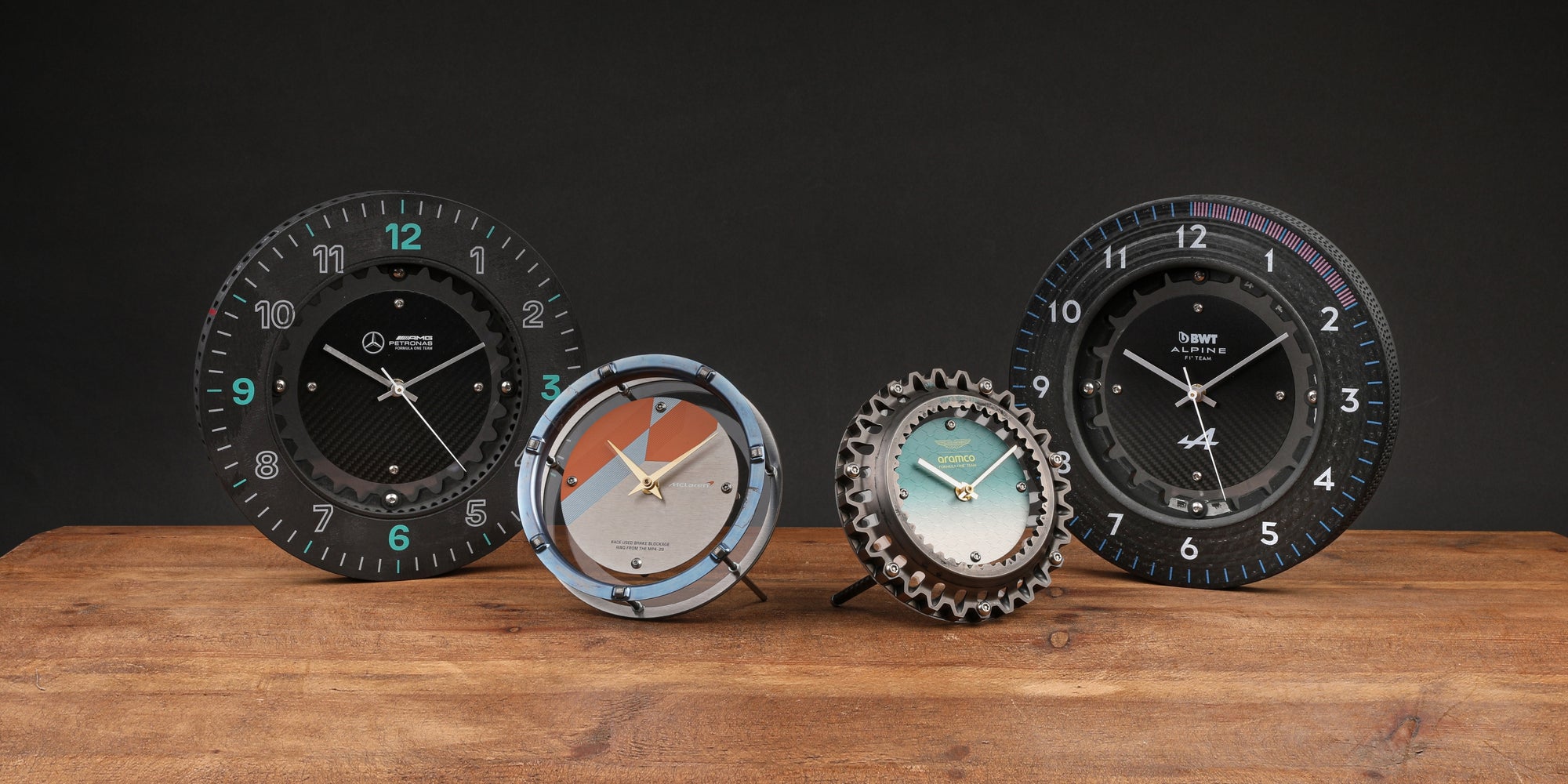 F1® Clocks & Memorabilia | Brake Disc Clocks | F1 Authentics