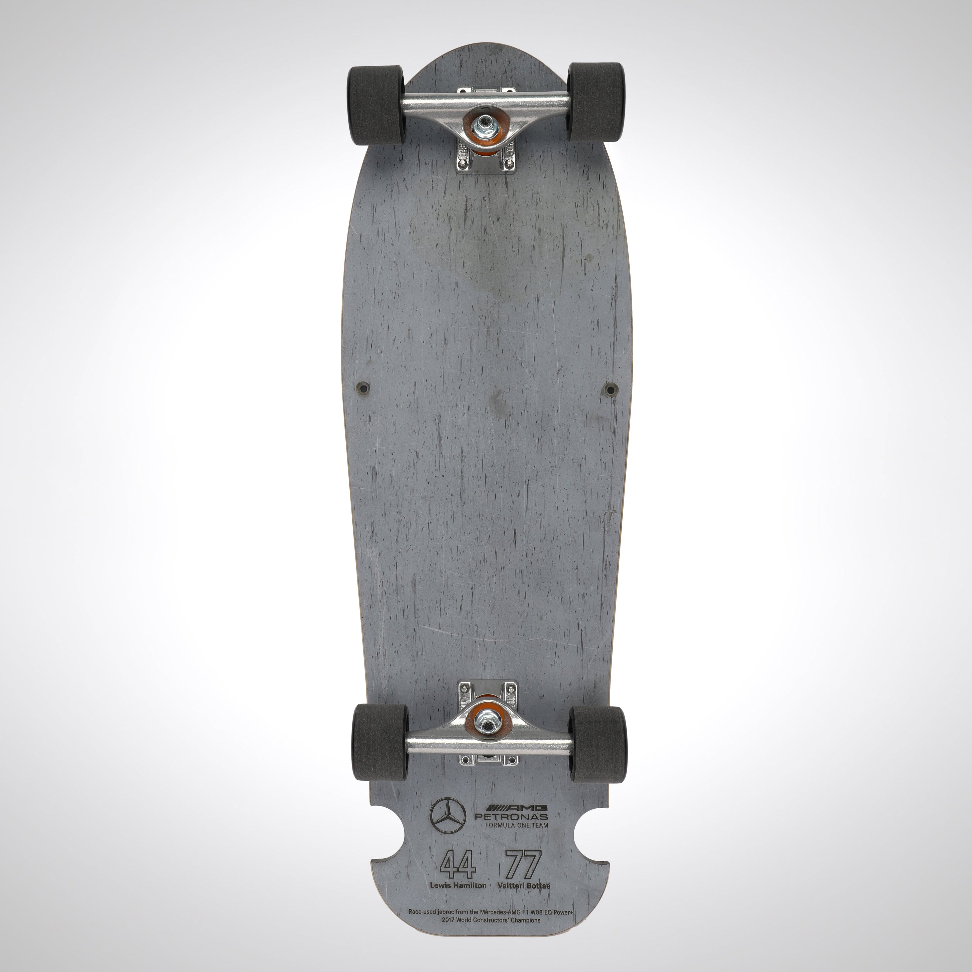 Mercedes-AMG Petronas F1 Team 2017 Skid Block Skateboard