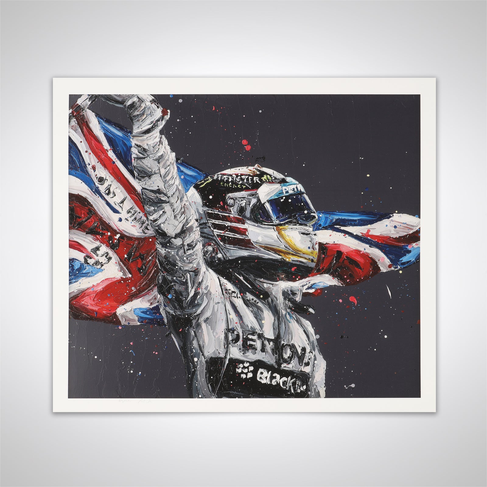 Paul Oz Formula One Signed Art | F1 Authentics